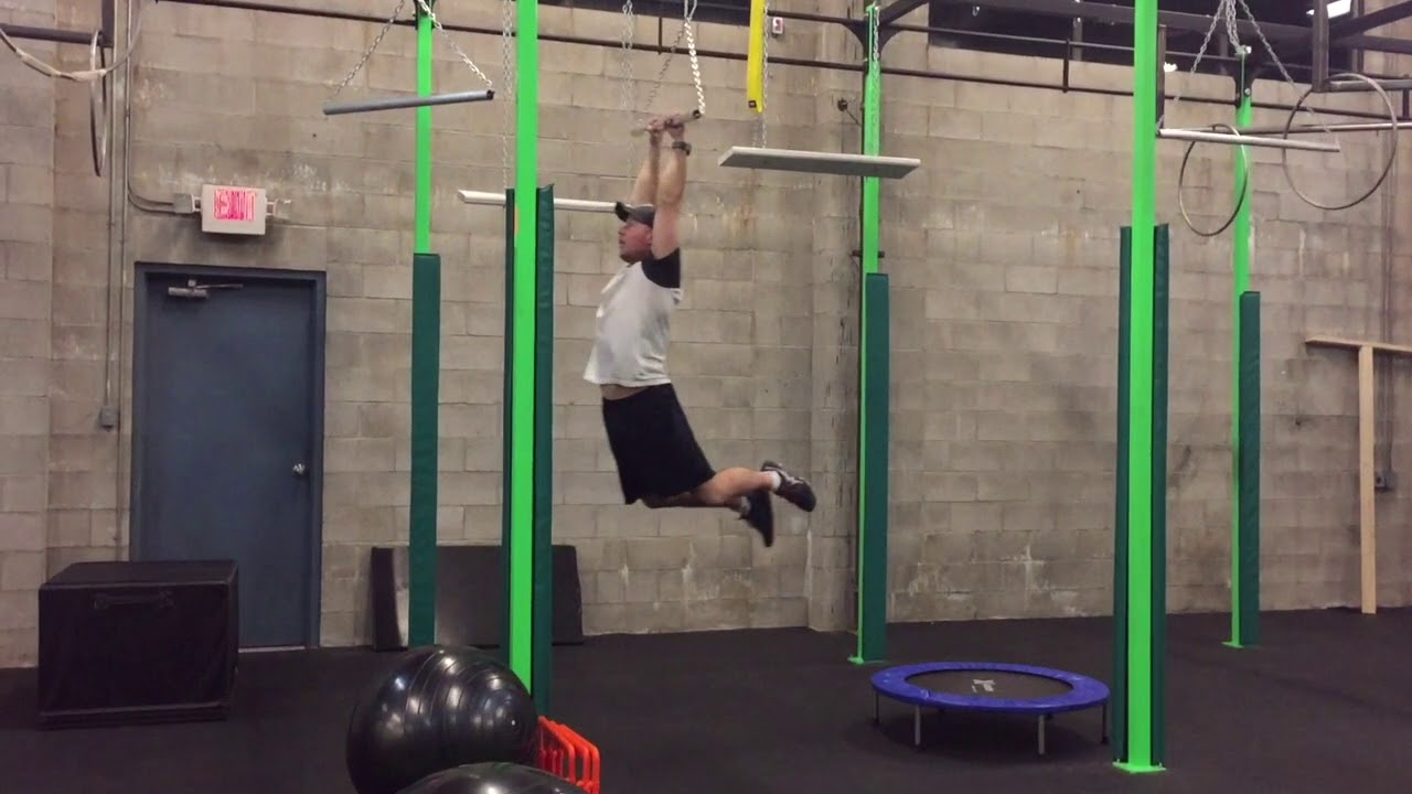 Ninja Warrior Course - Ninja Sports Club - Langley(Lane #2) - YouTube