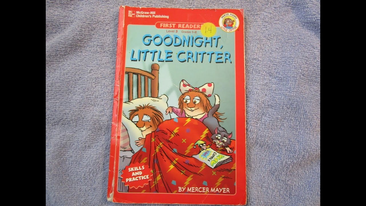 Goodnight, Little Critter - YouTube