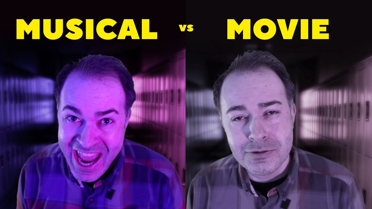 Movie musicals dialing everything down until words have no meaning... # ...