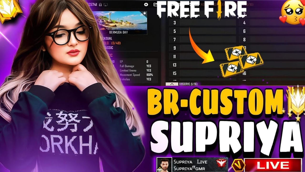 FF QUEEN IS BACK😎 ‍🔥 ||FREE FIRE LIVE GUILD TEST||GUILD TEST 1 VS 1 ...