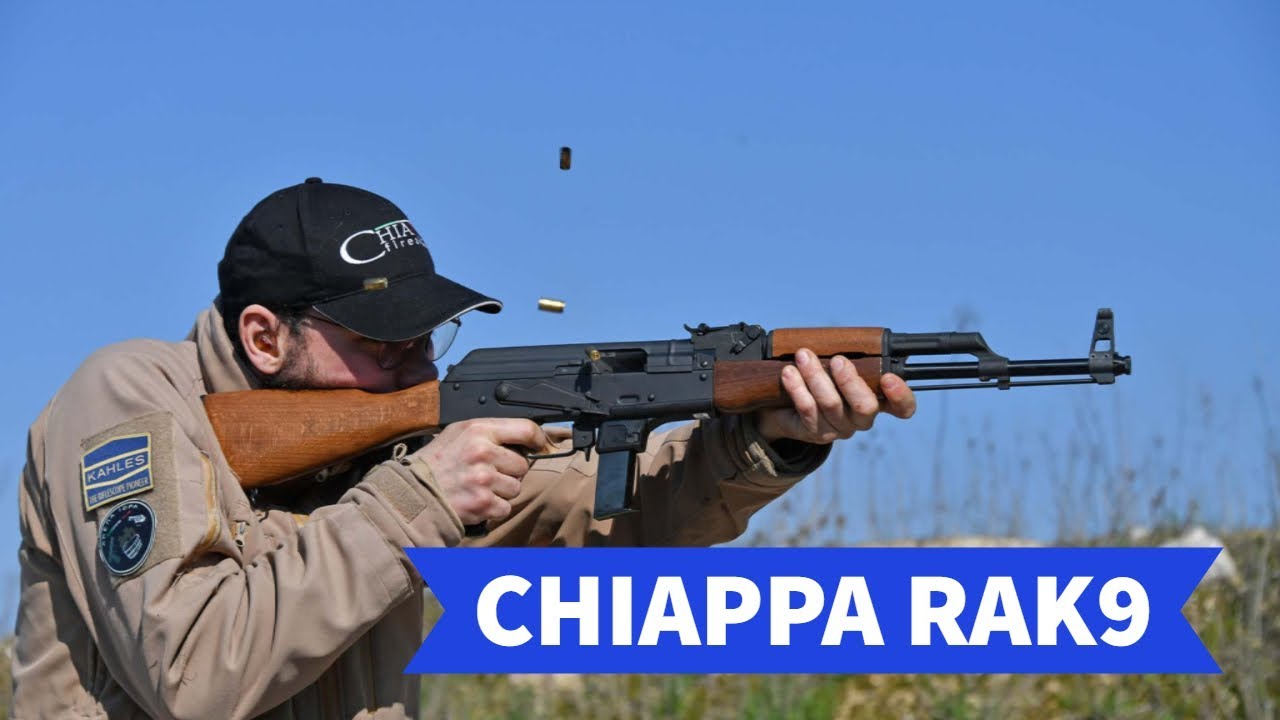 Chiappa RAK9 carabina semiautomatica. Un AK47 in calibro 9x21 - YouTube
