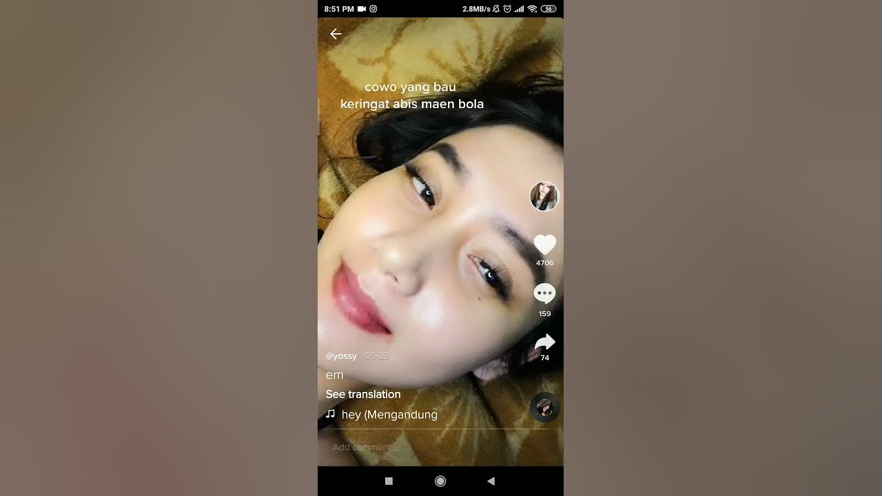 cewek tiktok, Yossy, Cantik sexy, don't look at nenene bigo - YouTube