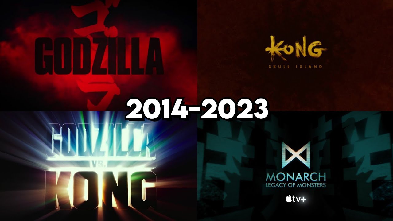 ALL MONSTERVERSE OPENING TITLE SEQUENCES! 2014-2023 - YouTube