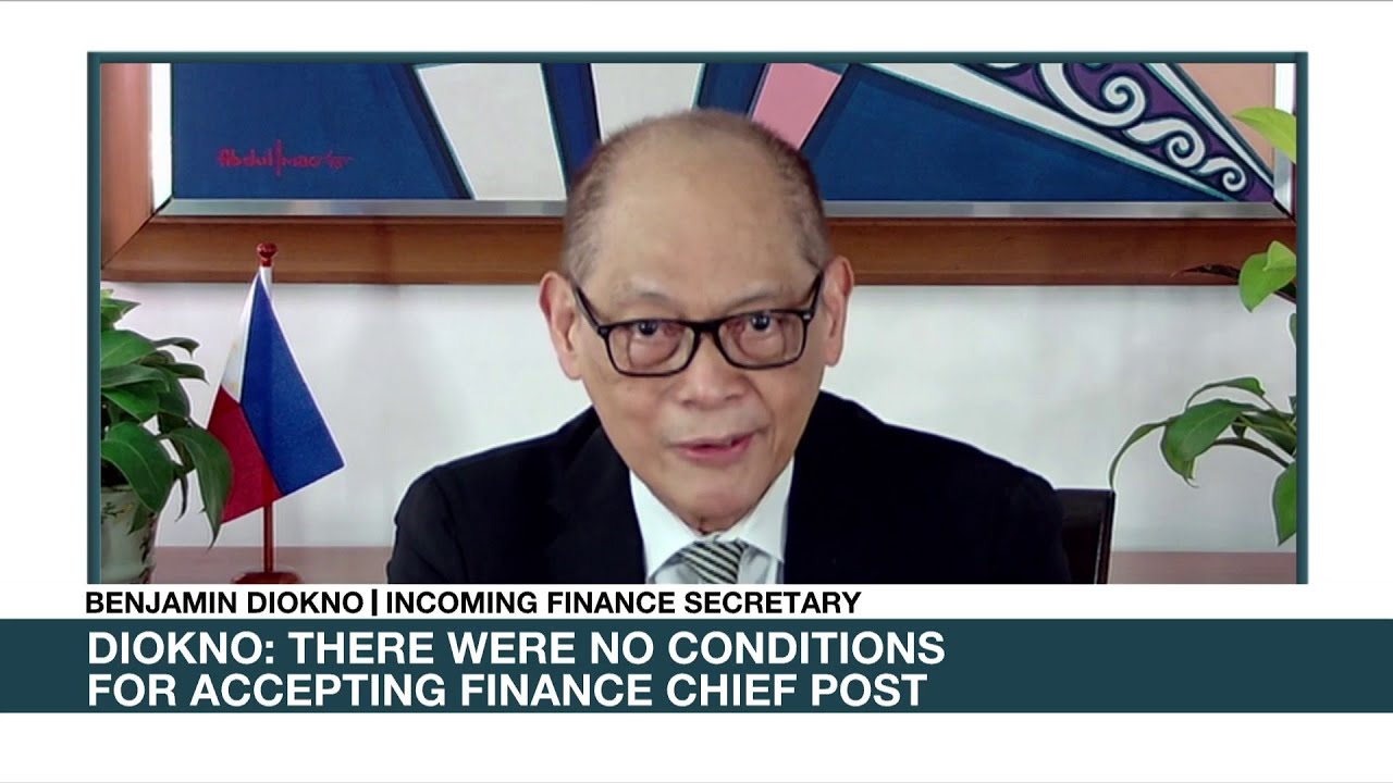'I've seen the worst': Incoming DOF chief Diokno optimistic of economy ...