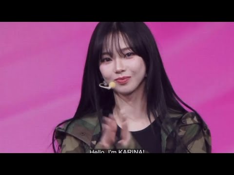 250111 SM 30주년 콘서트 에스파 멘트 cut #에스파 #aespa - YouTube