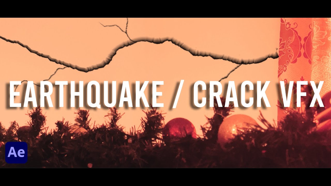 Earthquake and Cracks VFX using After Effects - YouTube