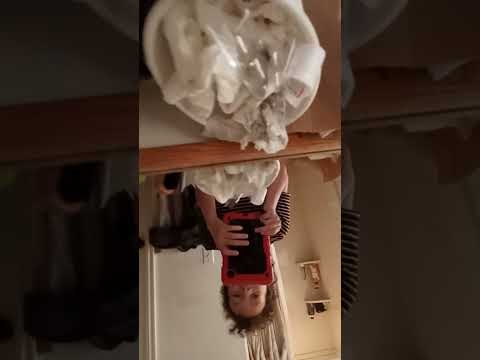 my sister try to run away and got a spanking 