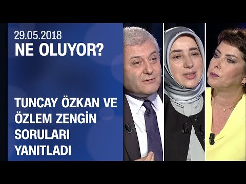 Tuncay Özkan ve Özlem Zengin seçim öncesi soruları yanıtladı - Ne Oluyor? 29.05.2018 Salı