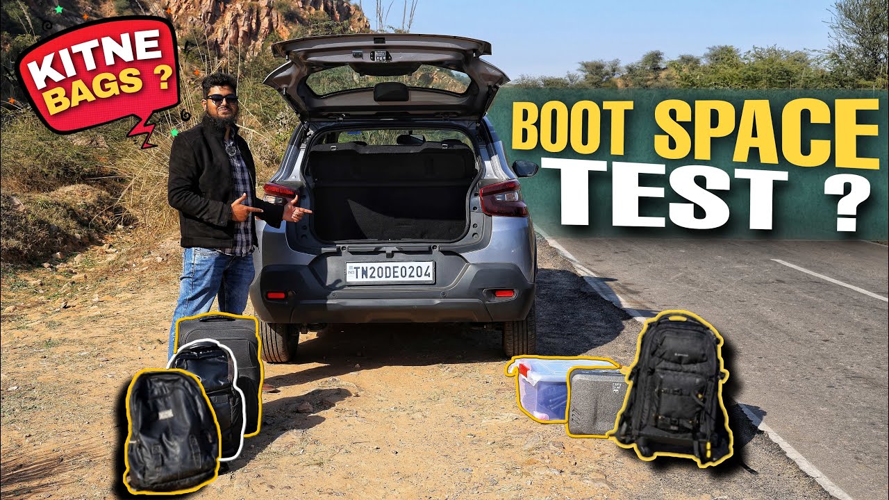 Citroen C3 Boot Space Challenge🔥Best Car Under 8 Lakh🔥Best Hatchback in ...