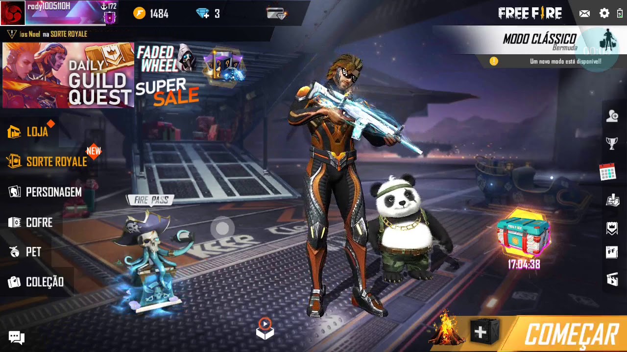 Treinando o capa free fire - YouTube