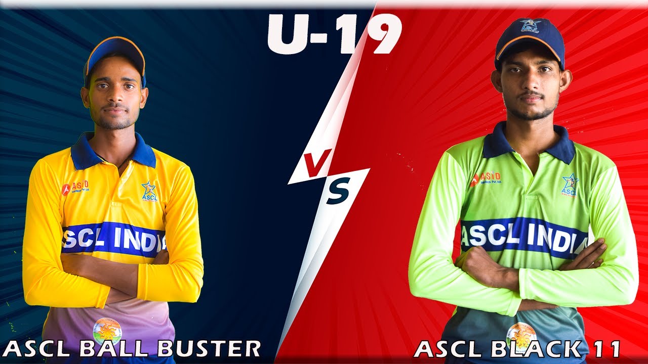 LIVE MATCH | ASCL INDIA Ball Buster U-19 Vs ASCL INDIA Black 11 U-19 ...