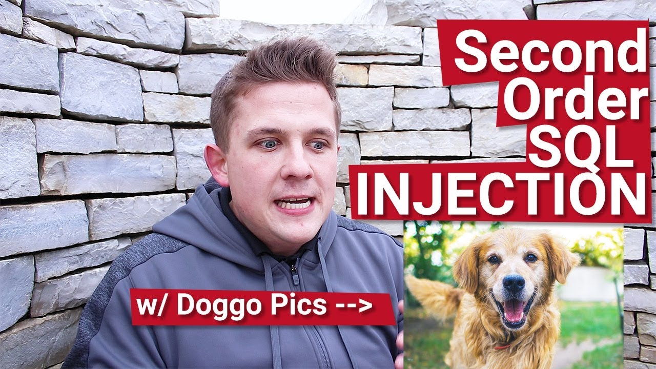 Stealing Data with Second Order SQL Injection - YouTube