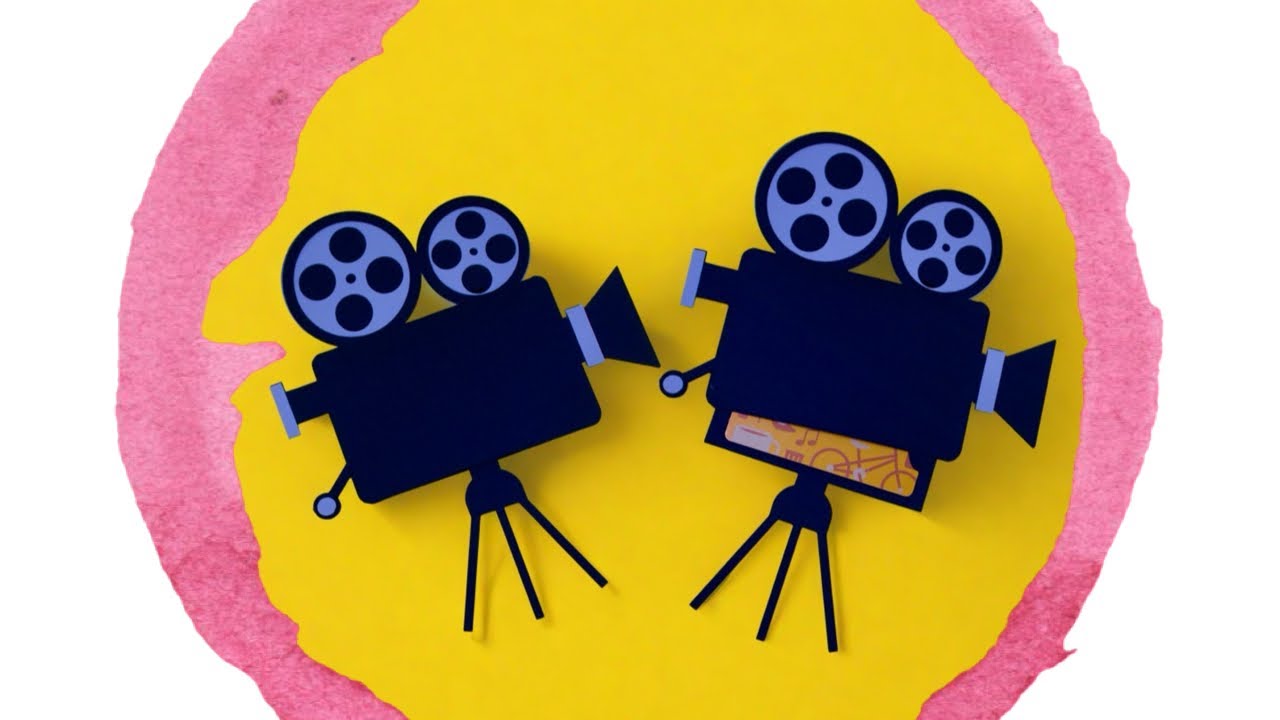 VIDEO CAMERA GIFT CARD HOLDER - SVG PROJECT - TEMPLATE FOR CRICUT ...