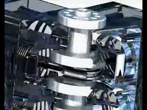 Motor Animation engine V8 3D animate engine - YouTube