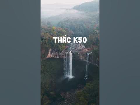 Thác K50 Gia Lai và 3 cú máy cine bằng drone. - YouTube