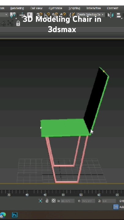 Chair Modeling in 3dsmax | How to Model #3d #3dsmax #tutorial #chair - YouTube