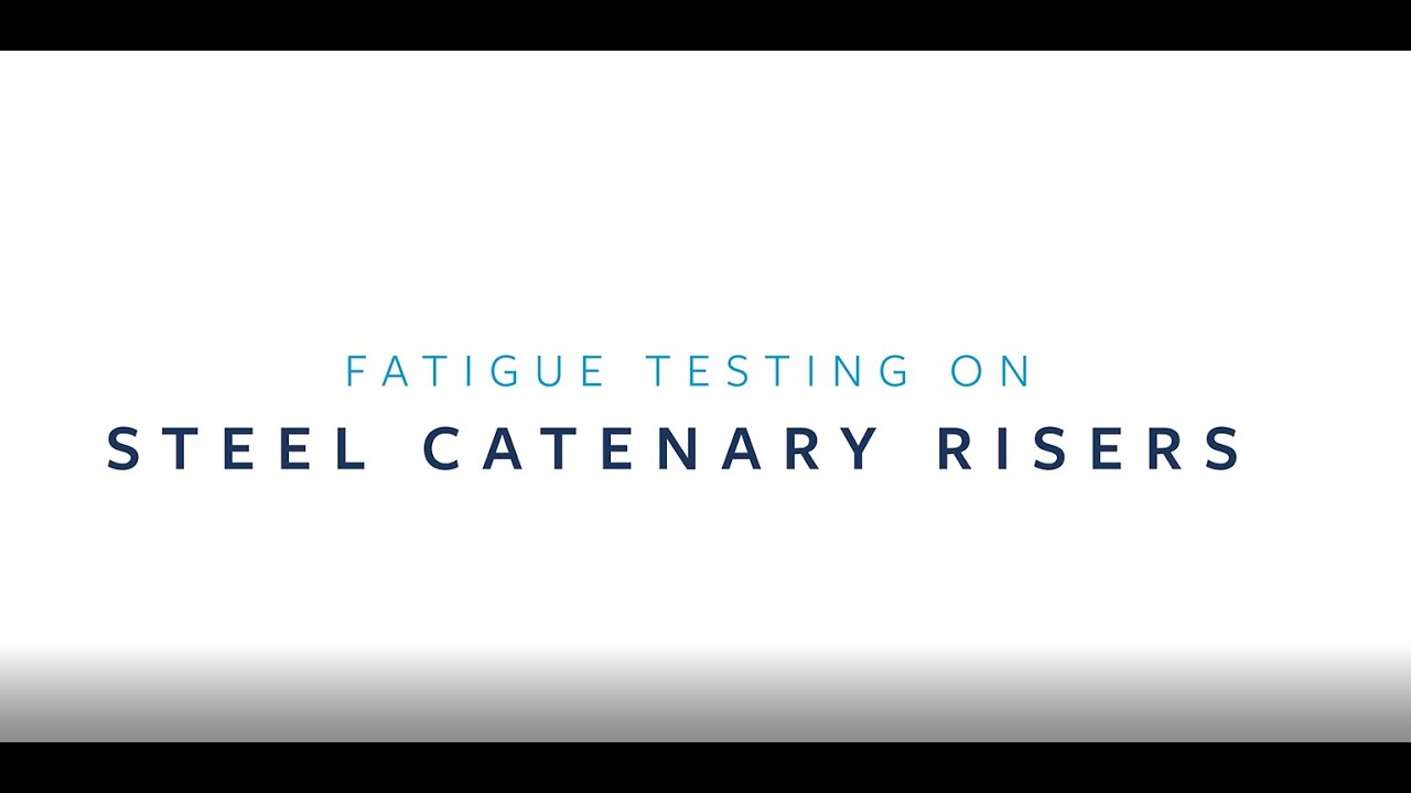 Fatigue Testing on Steel Catenary Risers - YouTube