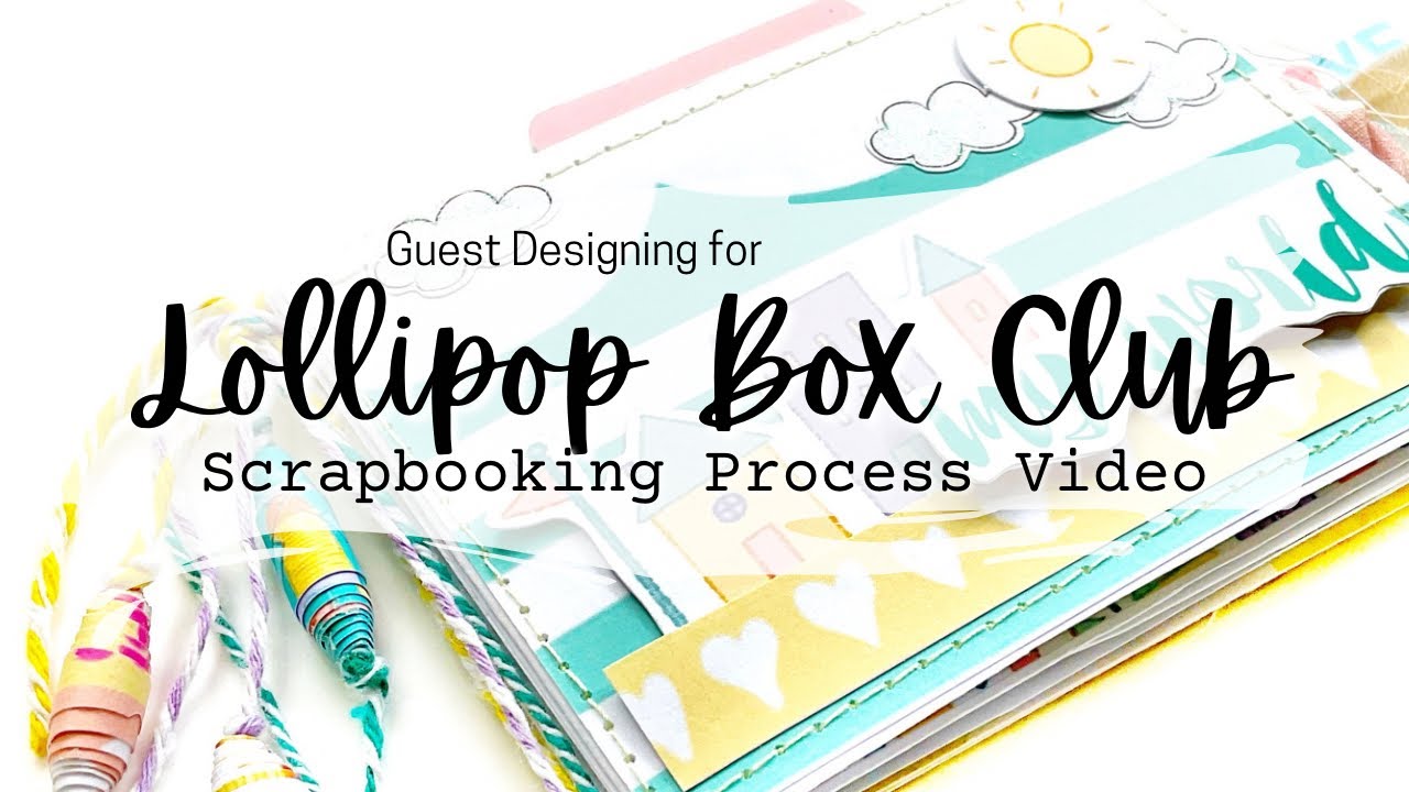 My World Mini Book | Lollipop Box Club - YouTube