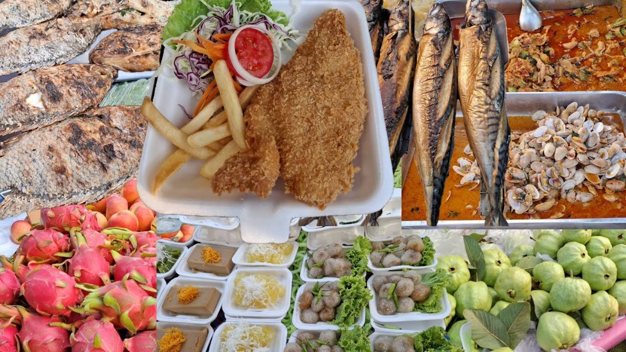 Traditional Thai Food Tour, Tha Din Daeng Market, Bangkok, Thailand ...