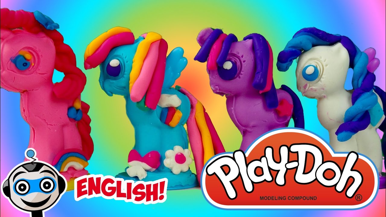 Play Doh Make ‘n’ Style Ponies from My Little Pony - YouTube