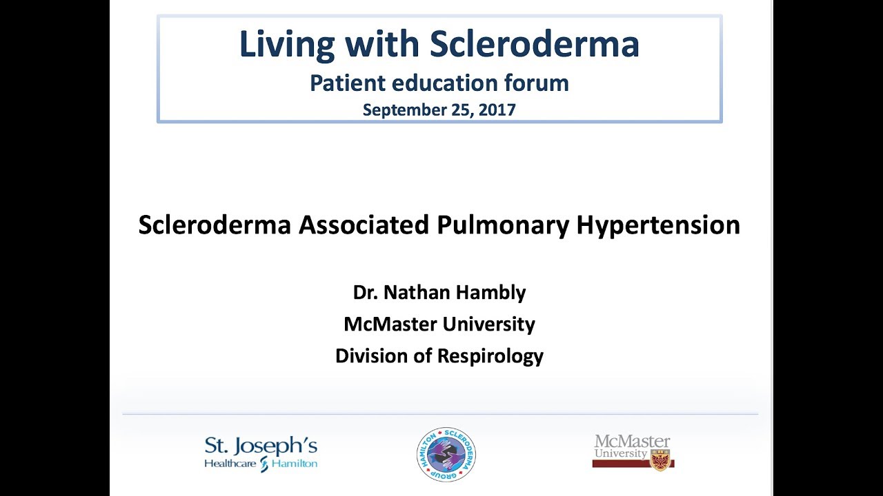 Living with Scleroderma: Scleroderma Associated Pulmonary Hypertension ...