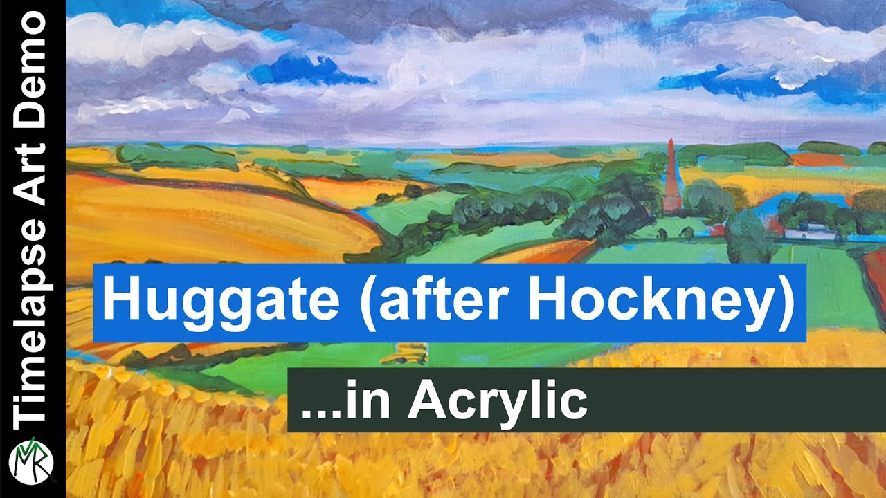 Huggate in Acrylic Timelapse - YouTube