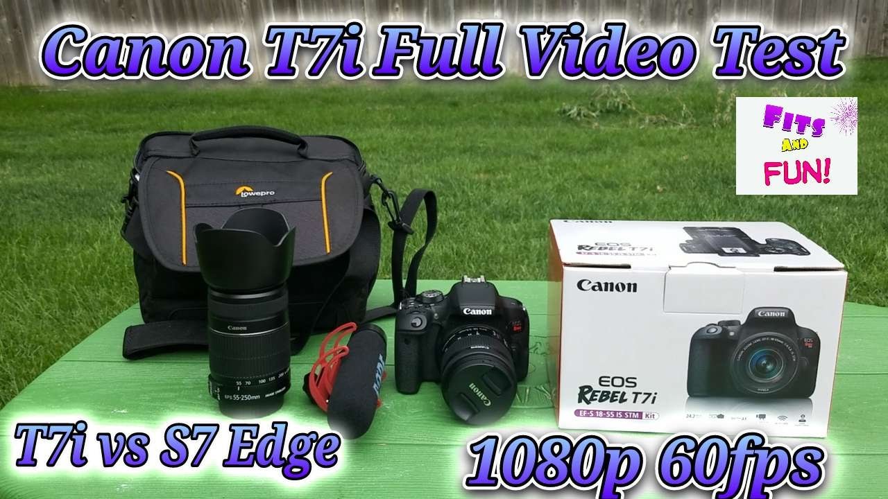Canon Rebel EOS T7i full review with video test. - YouTube
