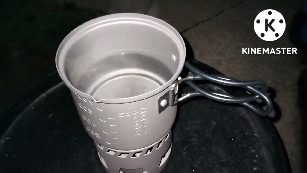 Testing out the Esbit Cook Set - YouTube