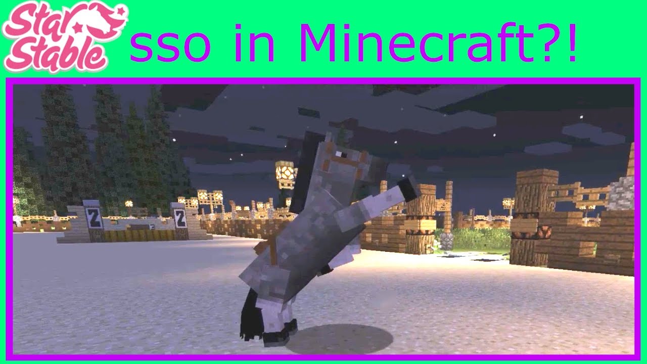 Starstable in Minecraft?! | Minecraft RanchNCraft - YouTube