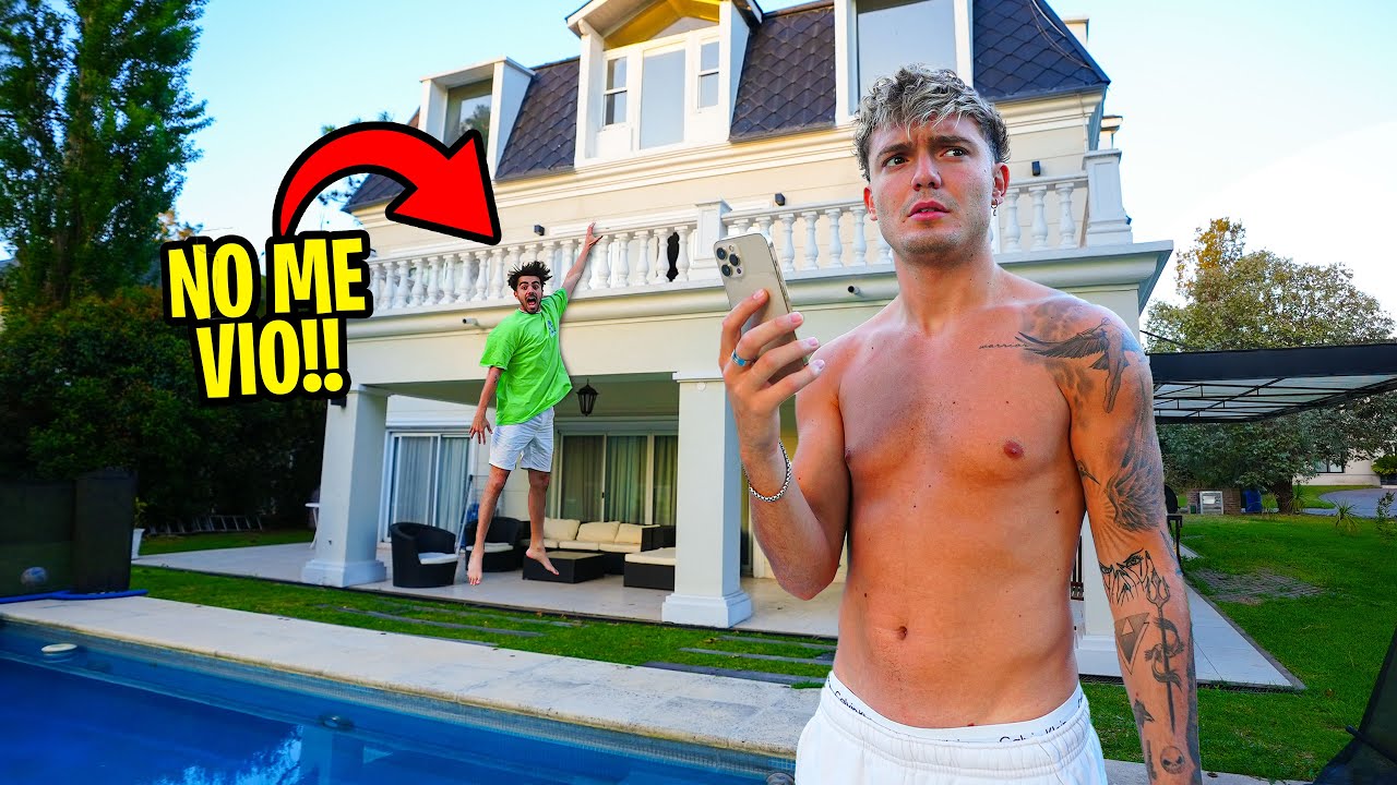 24 Horas Escondido En La Casa De Mi Amigo Youtube
