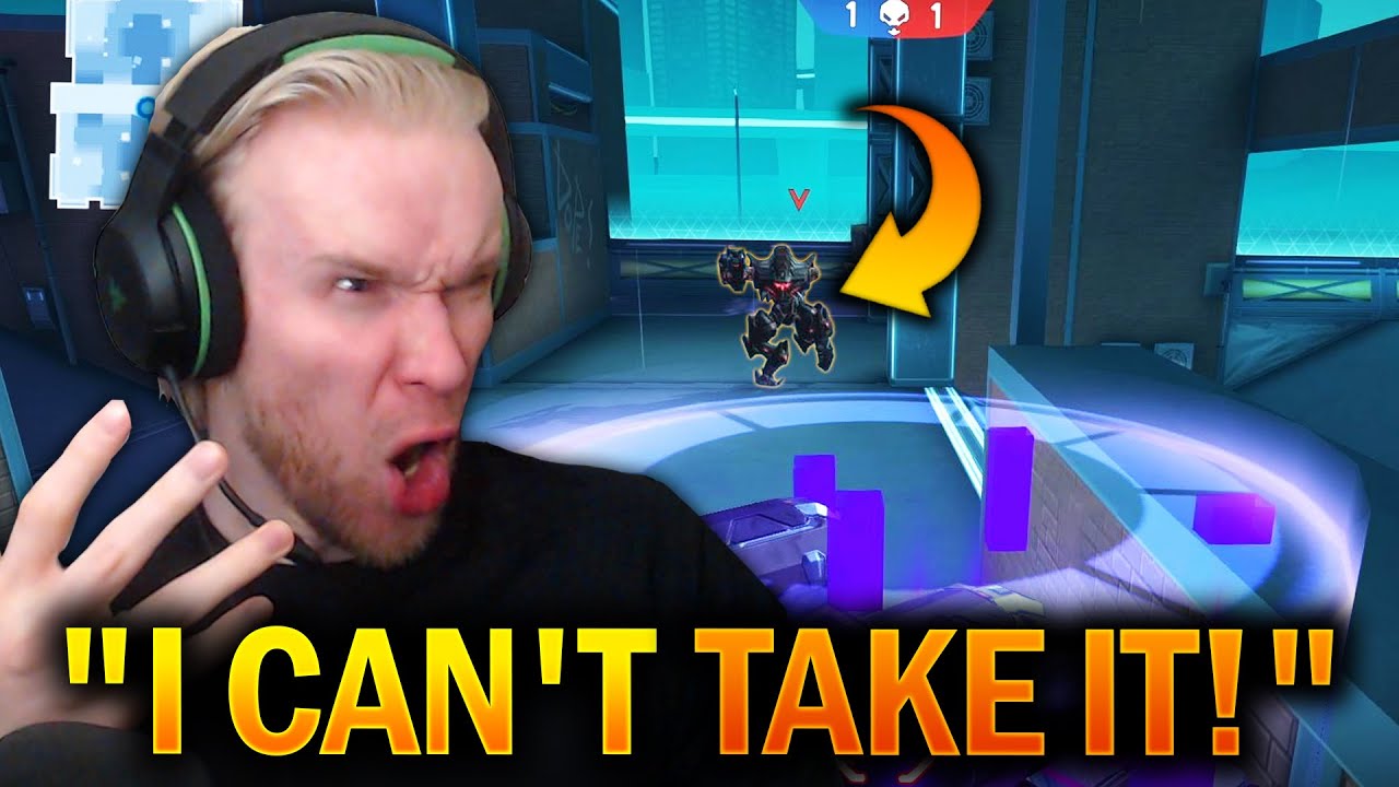 "HEMLOCK MAKES ME RAGE!" - Hangar Showdown MELTDOWN in Mech Arena - YouTube