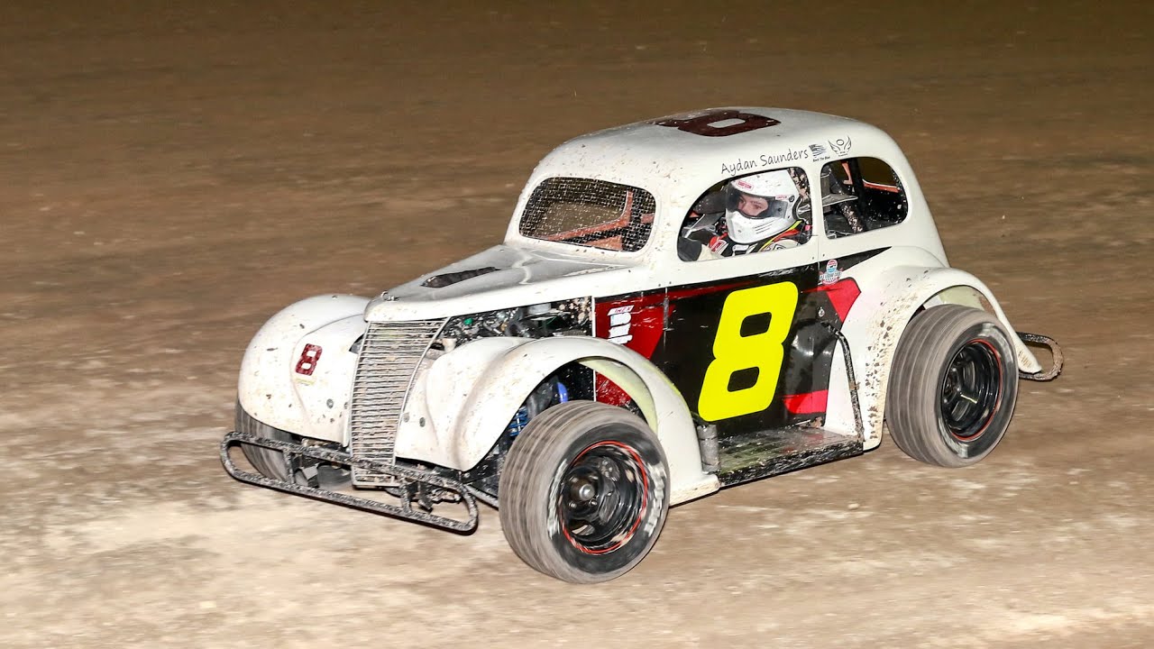 Alien Motor Speedway Legend Car Main Event Win 11-7-20 - YouTube