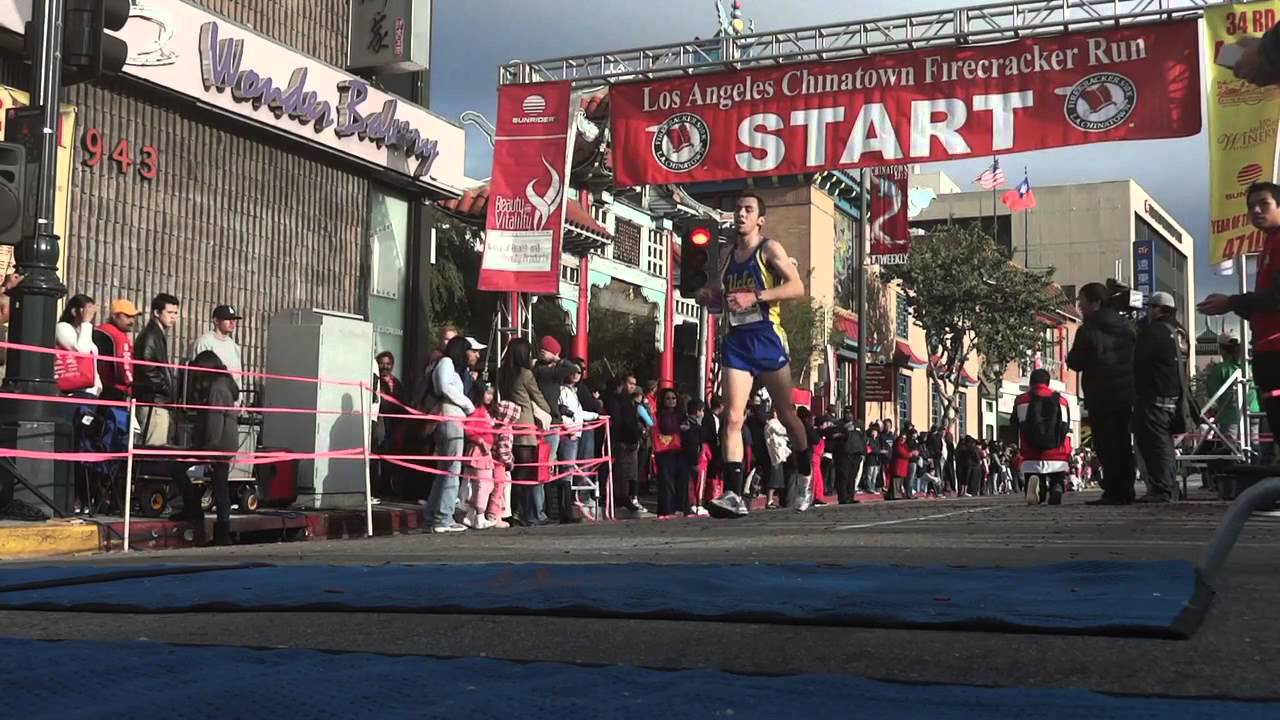 2012 L.A. Chinatown Firecracker Bike Rides | 5K/10K Run - YouTube