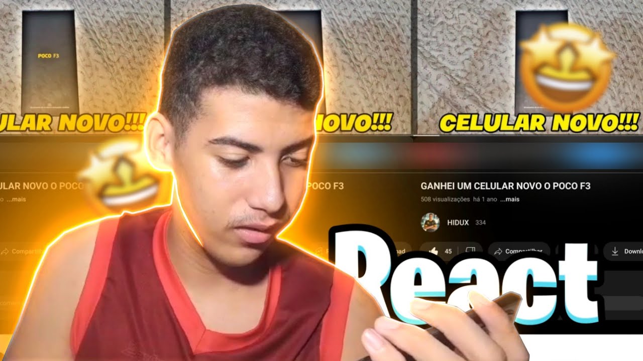 React Reagindo Ao Vídeo Do Youtube