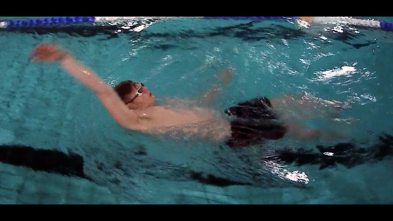 Backstroke arm pull (Basics) - YouTube