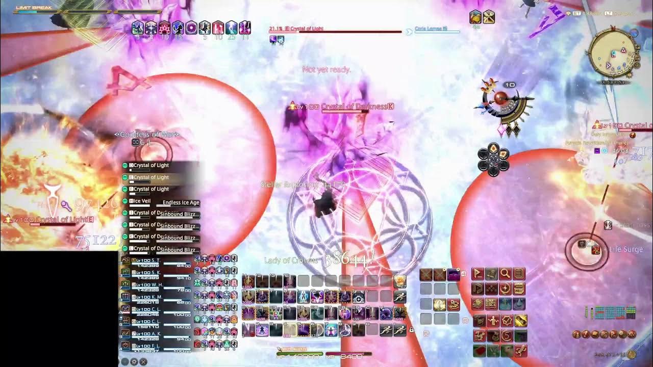 Final Fantasy XIV FRU Prog - YouTube
