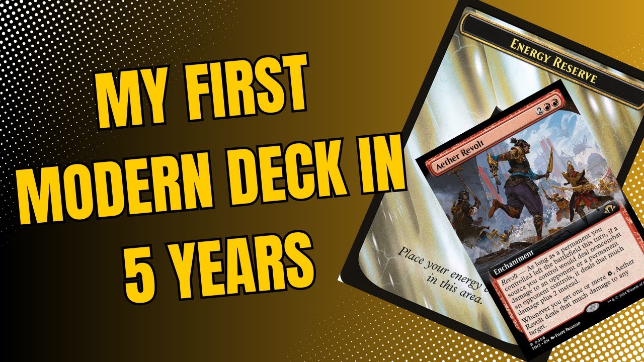 My first Modern Deck in 5 years! #magicthegathering #mtgmodern #mtglife ...