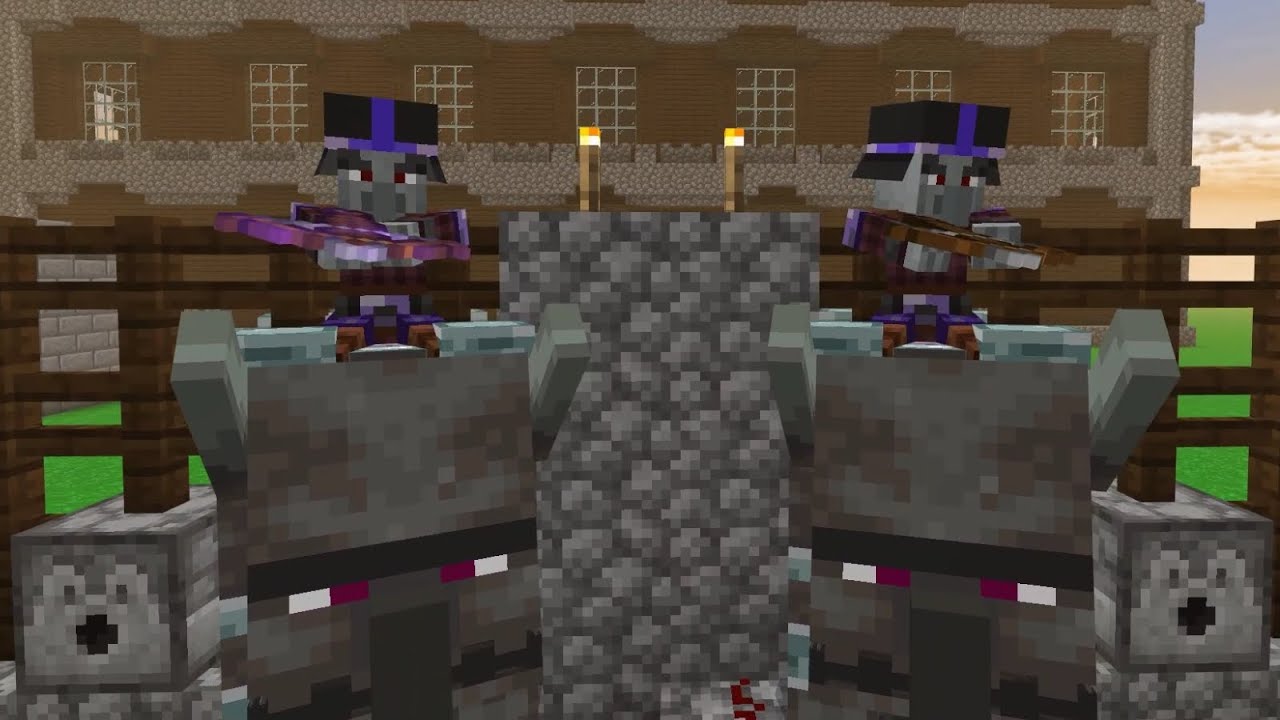 More illagers｜New Type Pillagers VS Human - YouTube