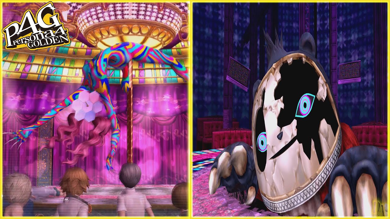 Persona 4 Golden (PC) | Vs Shadow Rise & Shadow Teddie [Hard] - YouTube