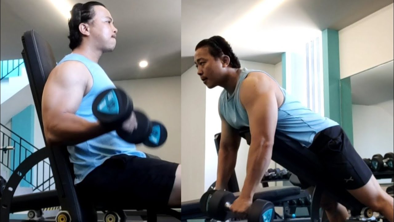 latihan shoulder di gym fit hub ciledug / fitness... - YouTube