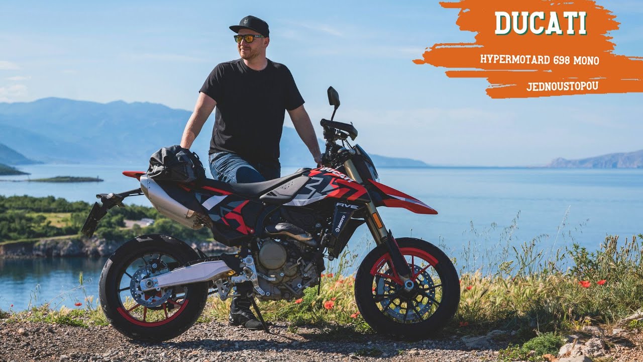 Ducati Hypermotard 698 – nejzábavnější motorka roku 2024? - YouTube