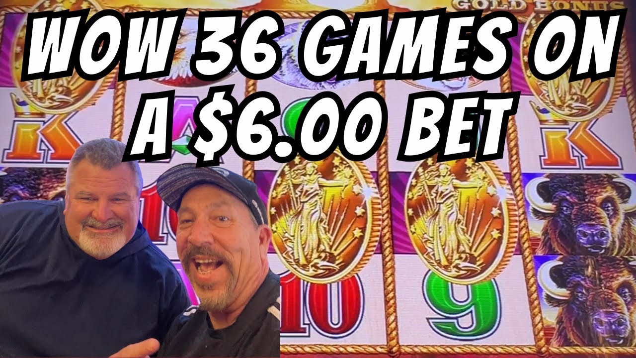 We Got 36 Games On A $6.00 Bet Buffalo Gold Did It #2023 #4k - YouTube