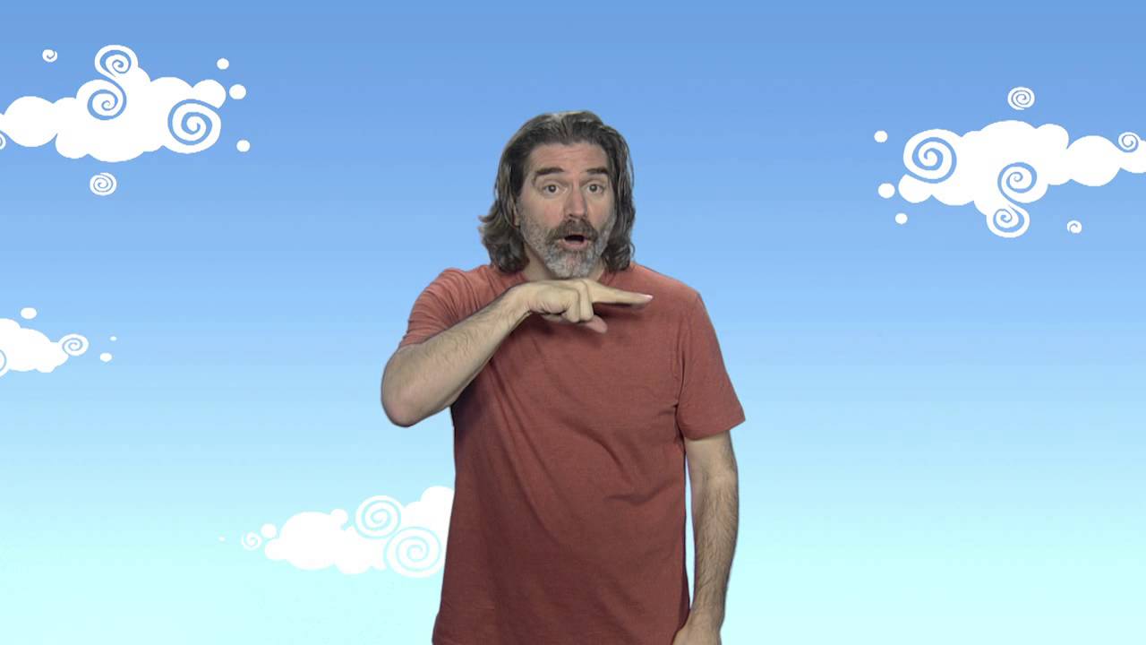 American Sign Language - frog (Five Little Speckled Frogs) - YouTube