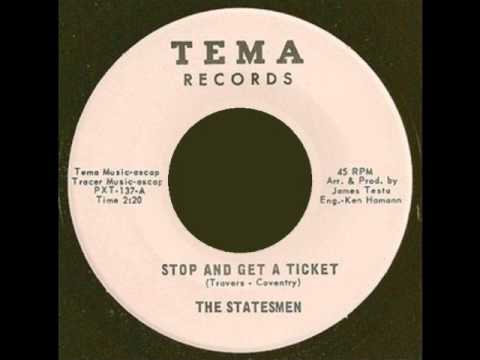 The Statesmen – Stop And Get A Ticket (1966, Single, Vinyl) - Discogs