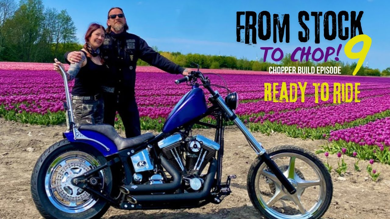 Chopper Build Episode 9: Ready to ride! Look at the difference before ...
