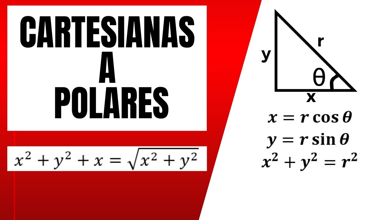 Polares | Pasar de una Ecuación Cartesiana a una Polar - Ejercicio 3 ...