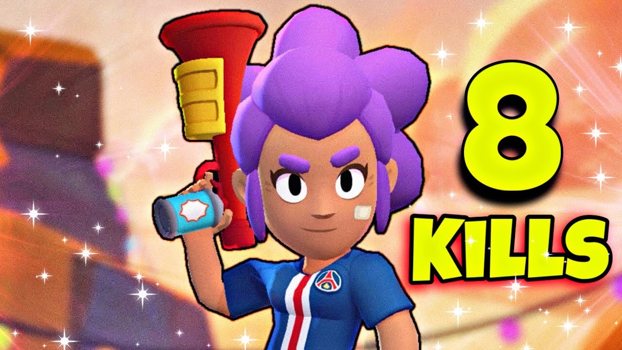 PSG SHELLY (8Kills )PowerPlay- Brawl Stars - YouTube