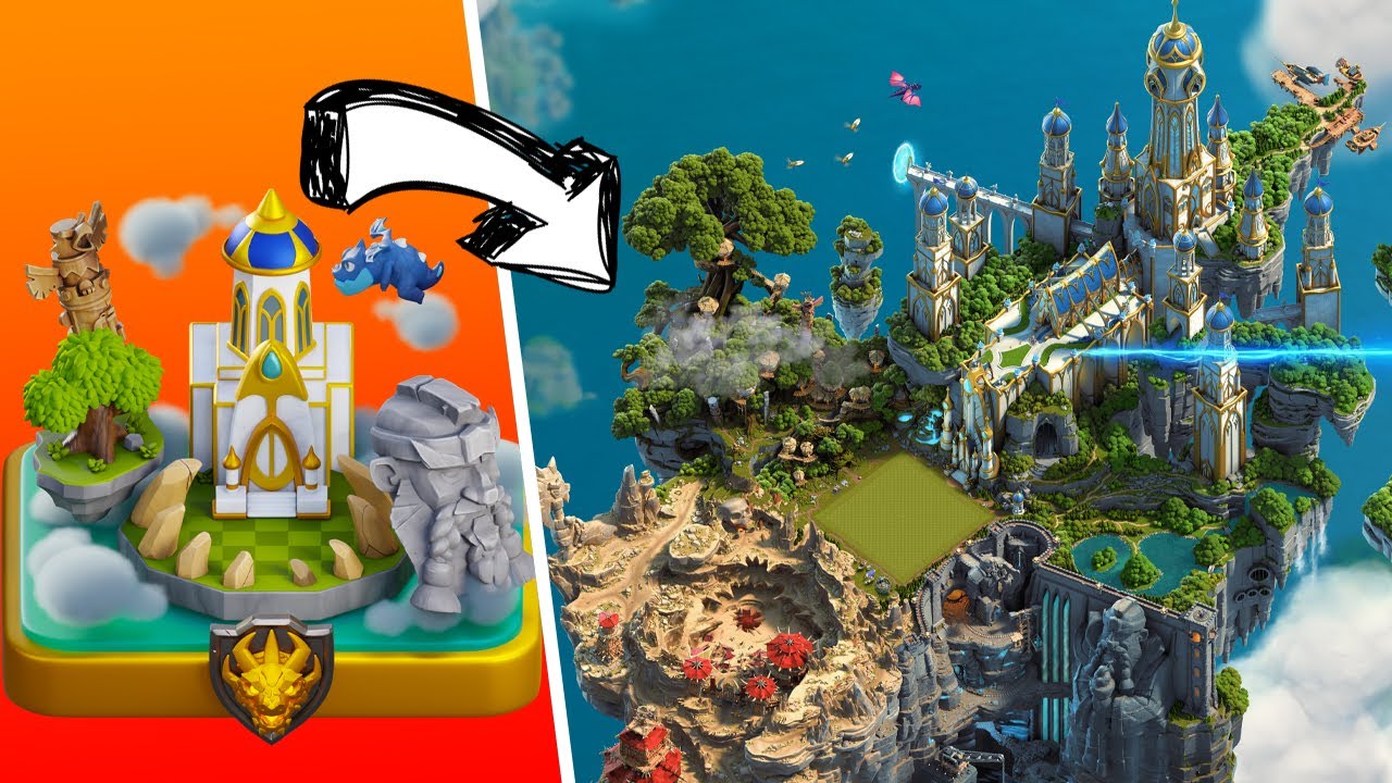LEGENDÄRE SZENERIE IM DETAIL 😎 Clash of Clans * CoC - YouTube