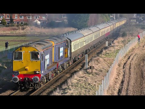 20305 & 20302 The DRS Class 20 Farewell.. 18.1.2020 - YouTube