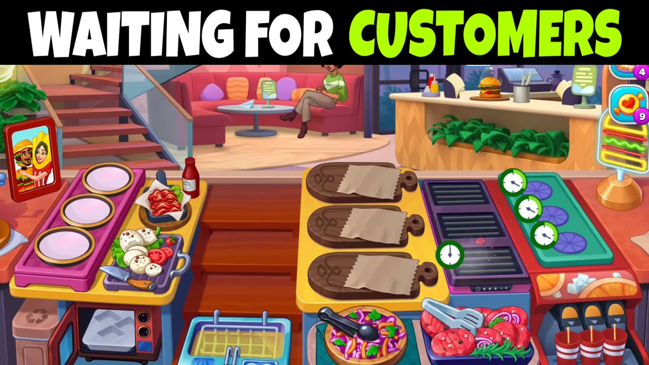 Chef & Friends: Cooking Game | WAITING FOR CUSTOMERS (Android, iOS ...